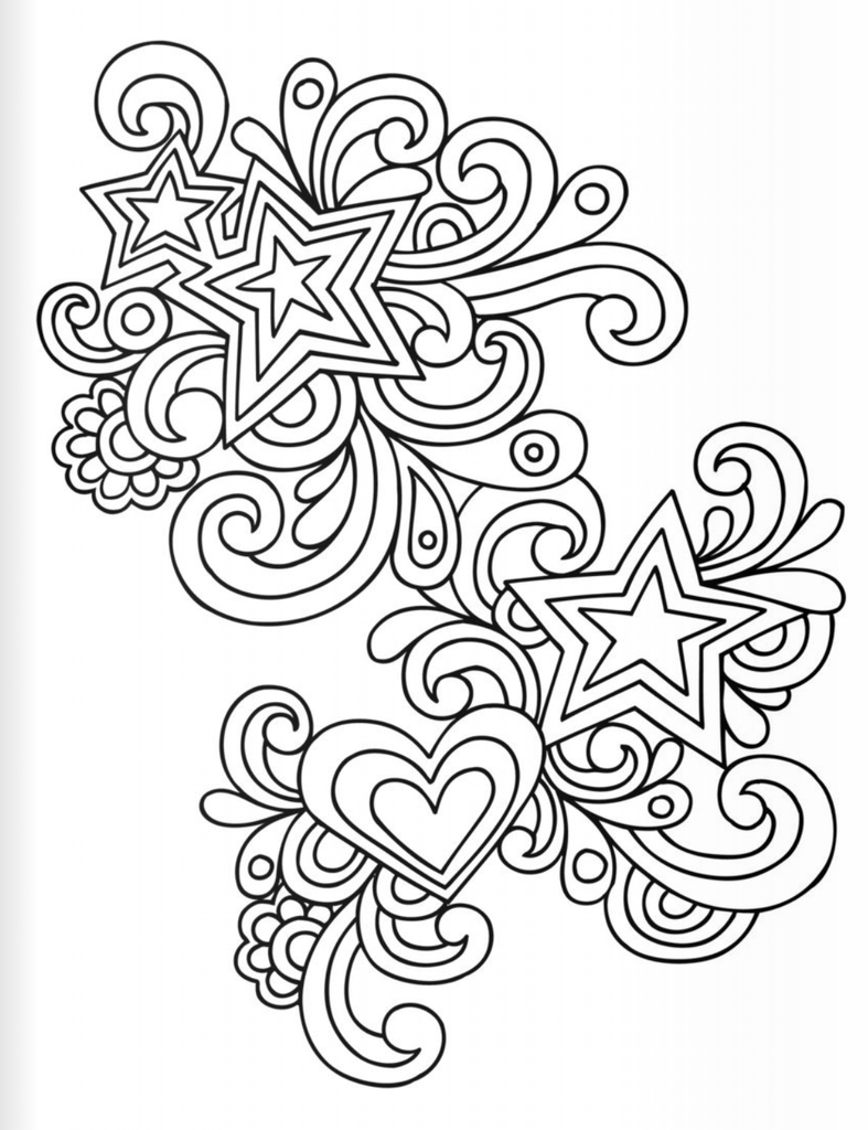 Coloring Book - Color Swirl | Lulu Bella Boutique